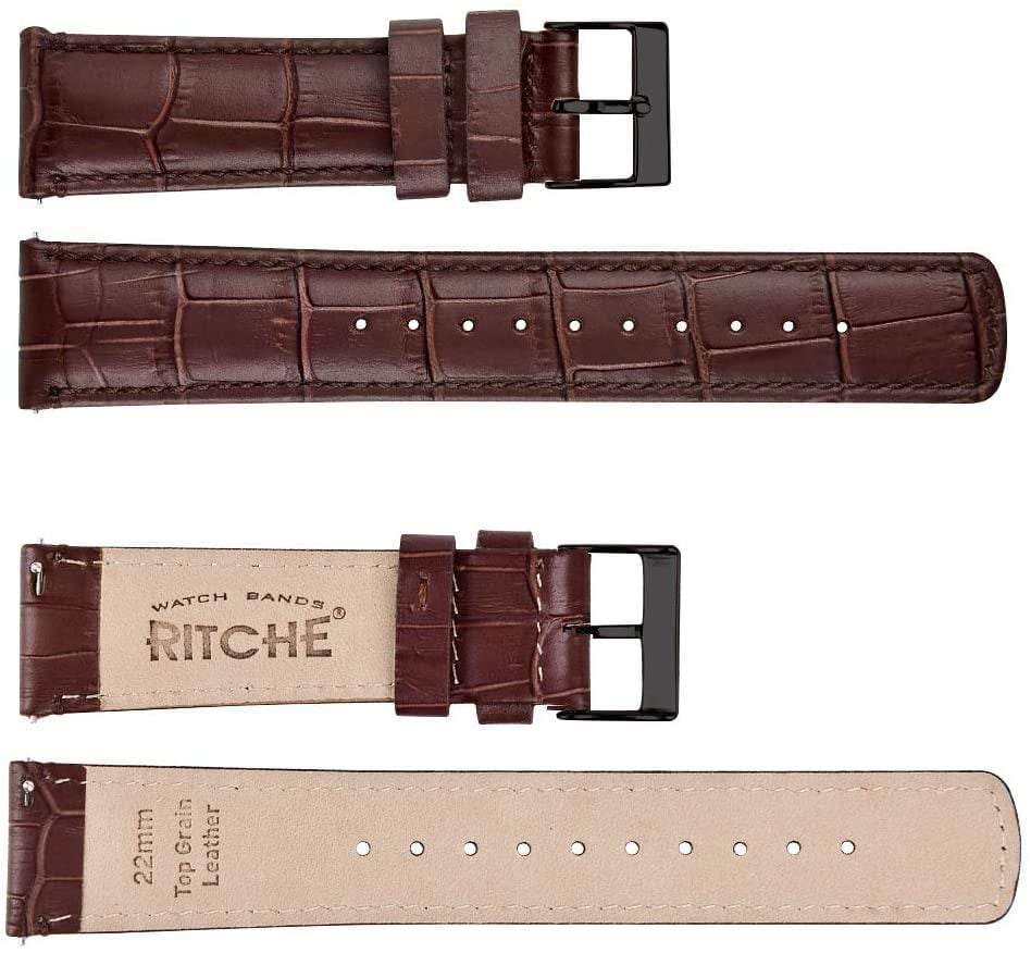 Ritche Premium Leather Watch Bands Quick Release Watch Strap