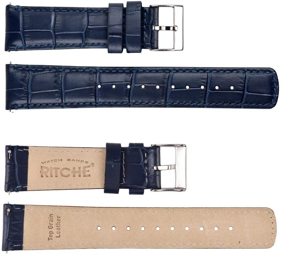 Ritche Quick Release leather watch bands 20mm 22mm