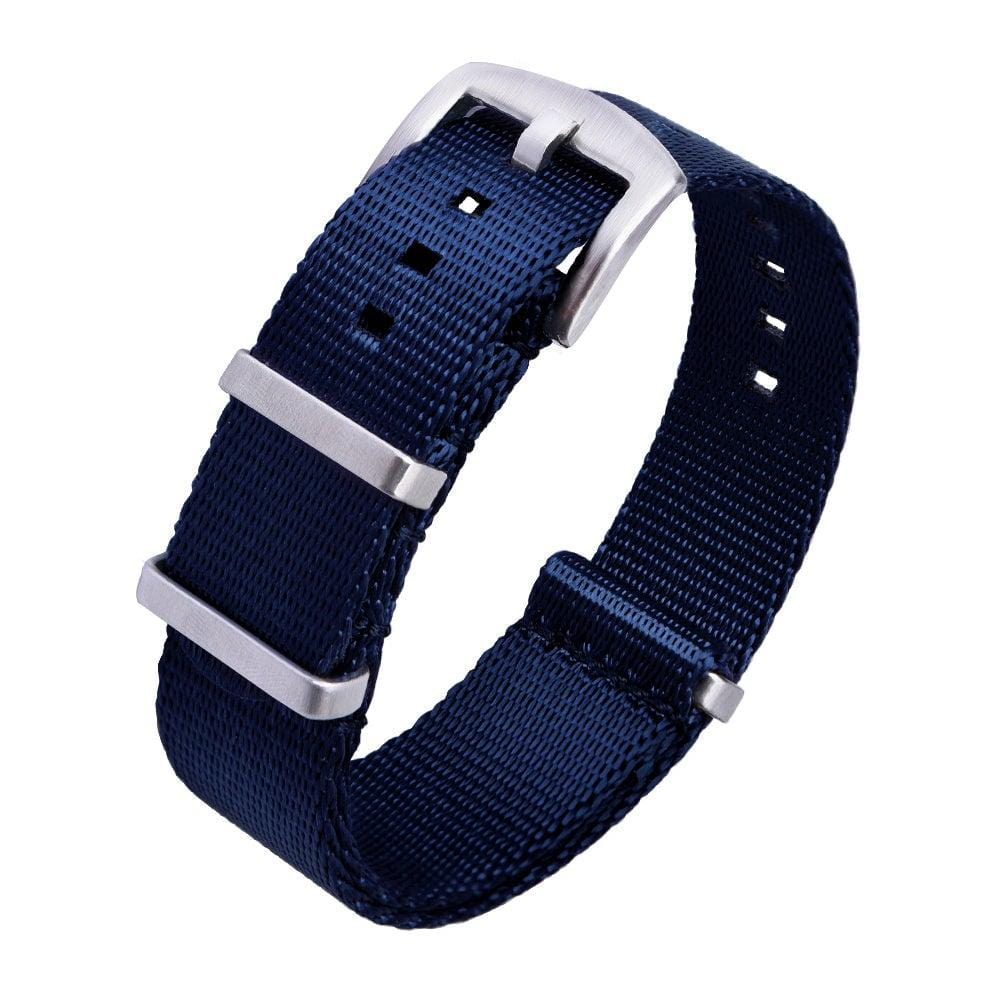 Ritche NATO Watch Bands - Heavy Buckle - Navy Blue